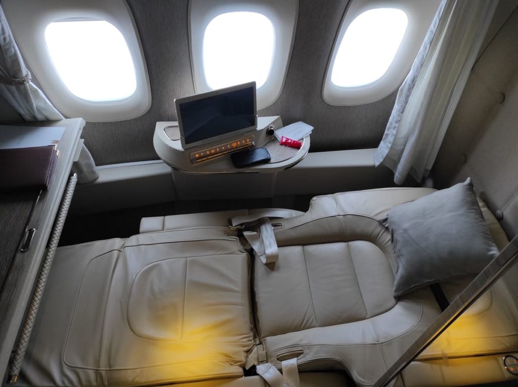 Emirates First Class Suite Gamechanger Review