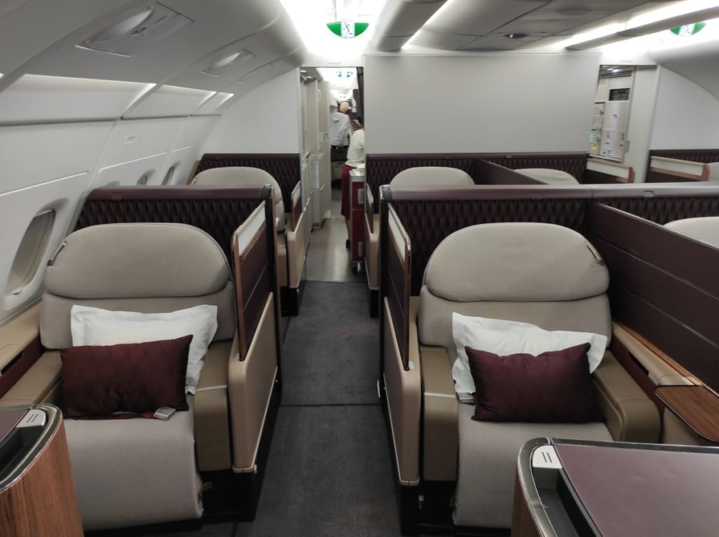 Qatar Airways First Class A380 Review >> Doha - Bangkok