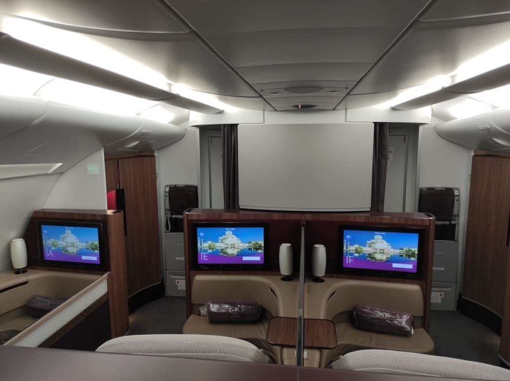 Qatar Airways First Class A380 Review >> Doha - Bangkok