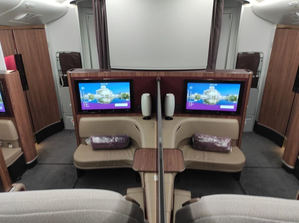 Qatar Airways First Class A380 Review >> Doha - Bangkok